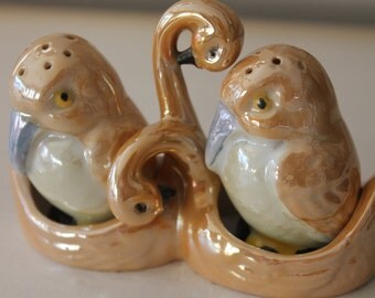 Blue lusterware | Etsy