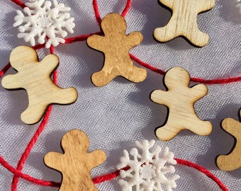 Wood gingerbread man | Etsy