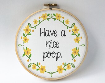 Poop sign | Etsy