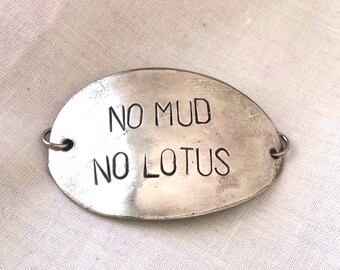 No mud no lotus | Etsy