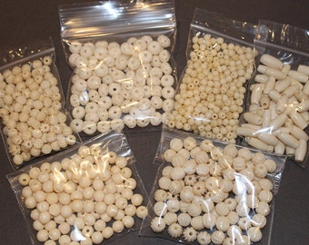 Indian bone beads | Etsy