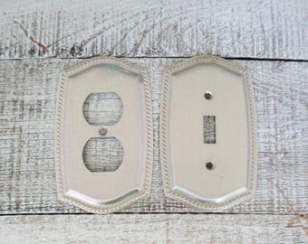 Metal outlet covers | Etsy