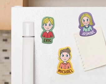 Kids fridge magnets | Etsy