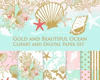 Seashell clip art | Etsy