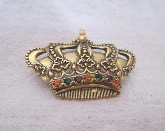 Queen crown pin | Etsy