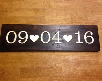 Raised letter sign | Etsy