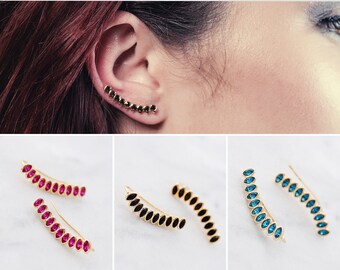 Up the ear earrings | Etsy