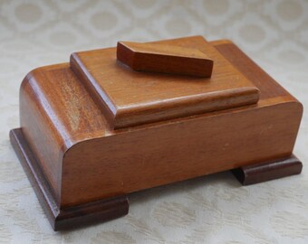 Wood jewelry box | Etsy