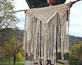 Macrame headboard | Etsy