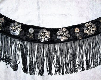 Fringe belt | Etsy