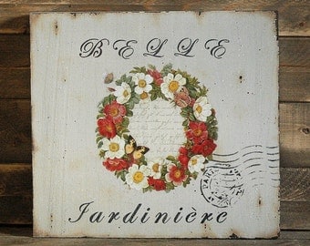 French country sign | Etsy