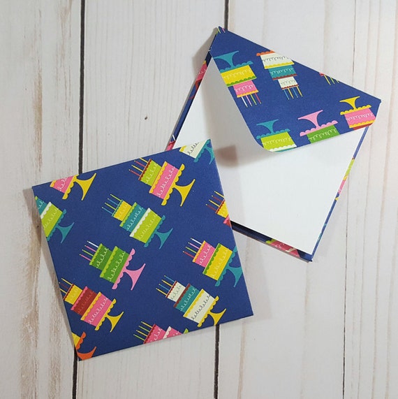 Birthday Mini Envelopes Enclosure Cards Birthday Note Cards