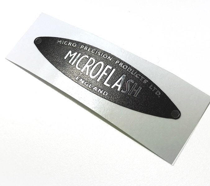 MPP MicroFlash label Micro Precision Products logo