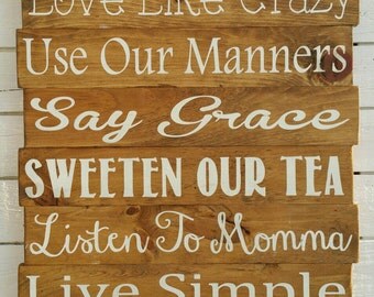 Sweet tea sign | Etsy