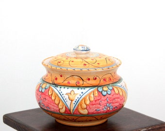 Italian cookie jar | Etsy