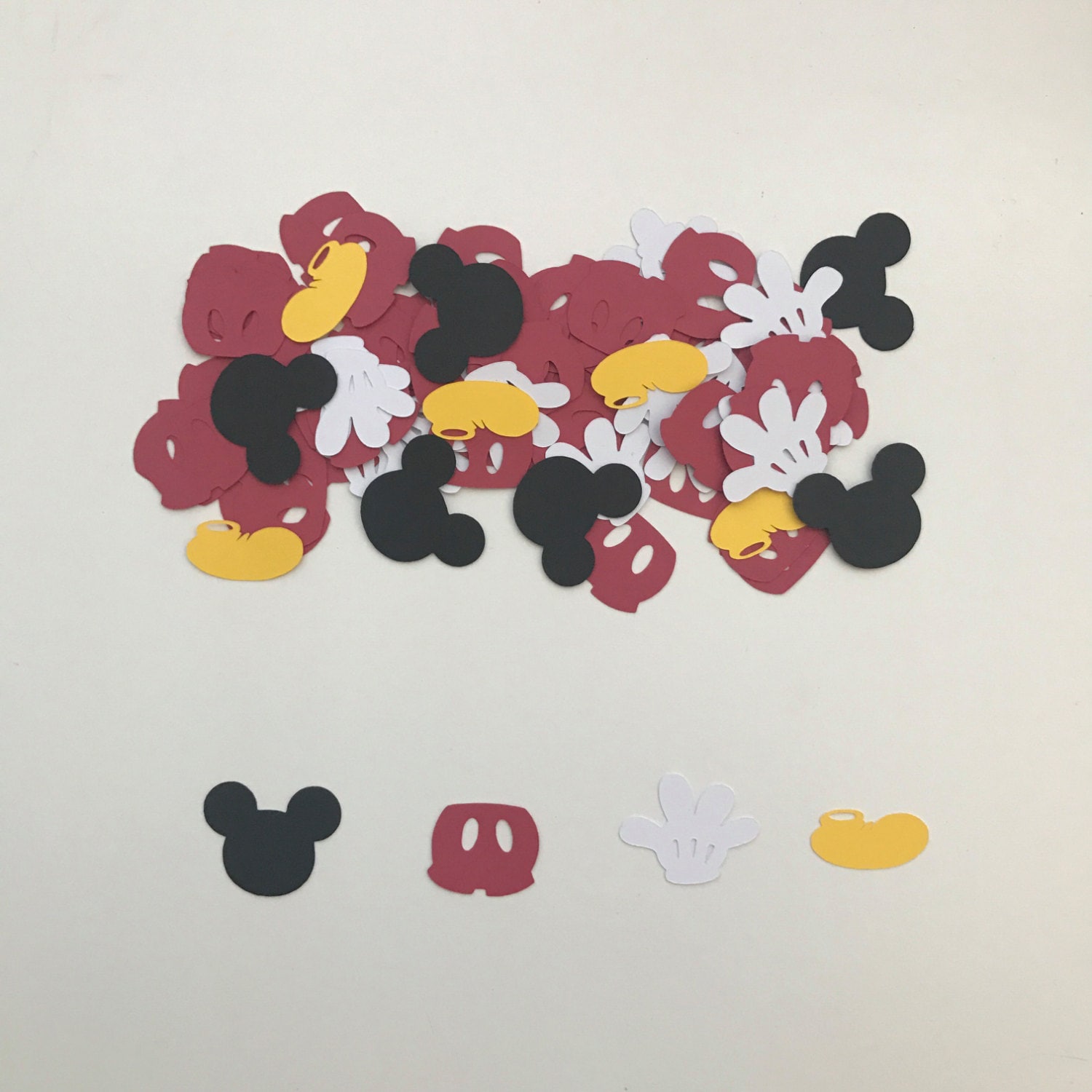 Mickey Mouse Confetti Mickey Mouse Party Kids Birthday