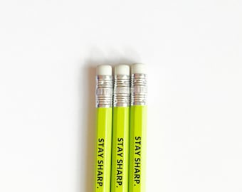 Funny pencils | Etsy