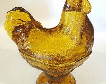 Rooster candy dish | Etsy