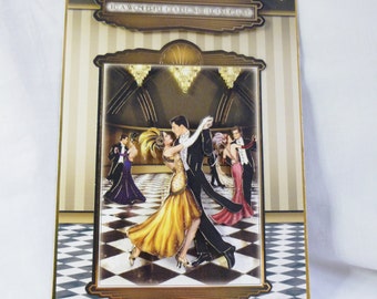 Ballroom dance art | Etsy