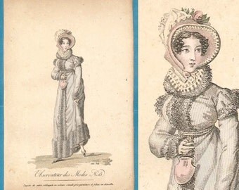 Regency reticule | Etsy