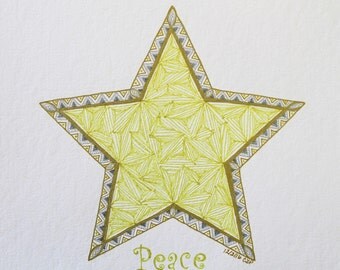 Zentangle christmas | Etsy