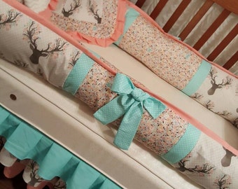 Round crib bedding | Etsy
