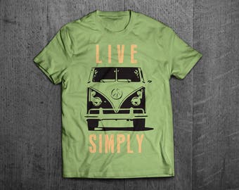 Vw bus tshirt | Etsy