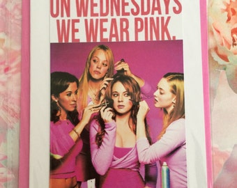 Mean girls card | Etsy