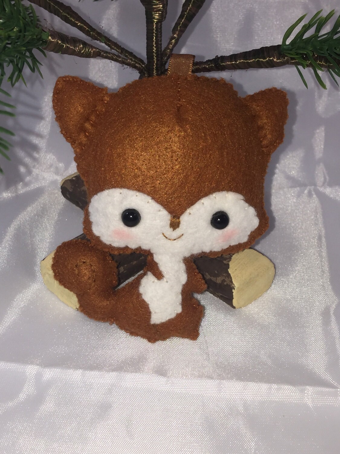 Noialand Felt Squirrel Ornament