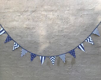Blue bunting | Etsy