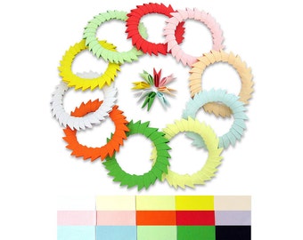 3d origami triangles | Etsy