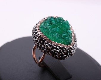 Marcasite rose ring | Etsy