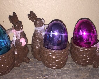 Faux chocolate bunny | Etsy