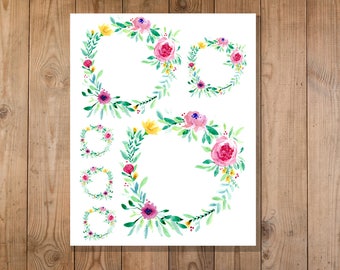 Flower border | Etsy