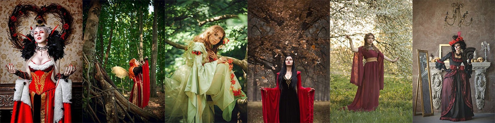 Fantasy costumes and dresses by LuckyLotDress on Etsy