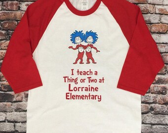 Dr seuss teacher | Etsy