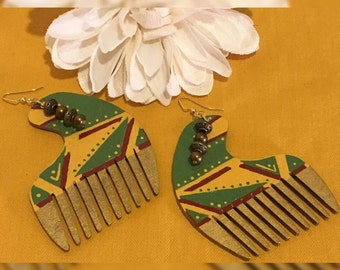 Unique afro picks related items | Etsy