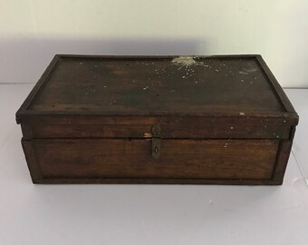 Antique wood box | Etsy