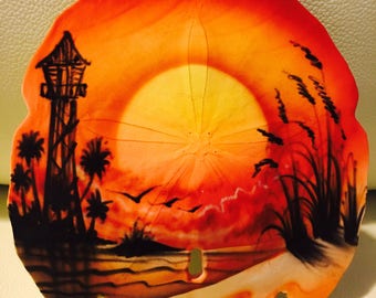 Airbrush beach scene | Etsy