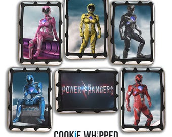 Power ranger cookie | Etsy