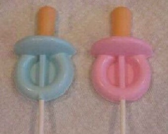 Pacifier lollipops | Etsy