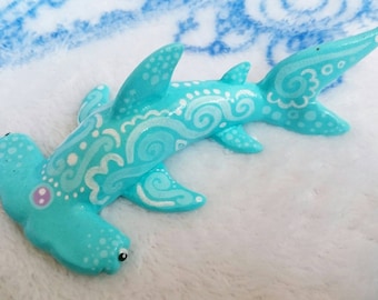 Unique polymer clay shark related items | Etsy