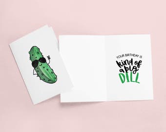 Kind of a big dill | Etsy