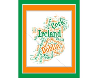 Irish word art | Etsy