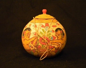 Painted coconuts | Etsy