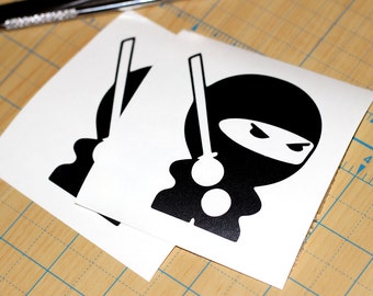Ninja decal | Etsy