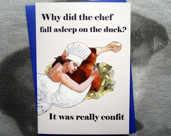 Funny chef | Etsy