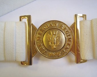 VINTAGE Carved Flower 2 Piece Plastic Belt BUCKLE