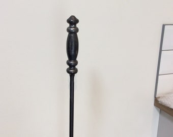 Eye Fire Poker a simple forged fire poker handmade by Tom