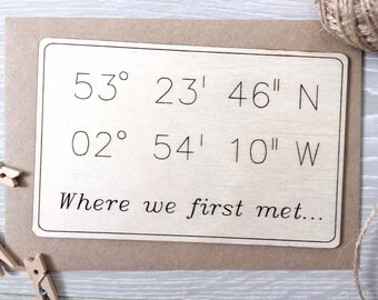 Unique we met related items | Etsy